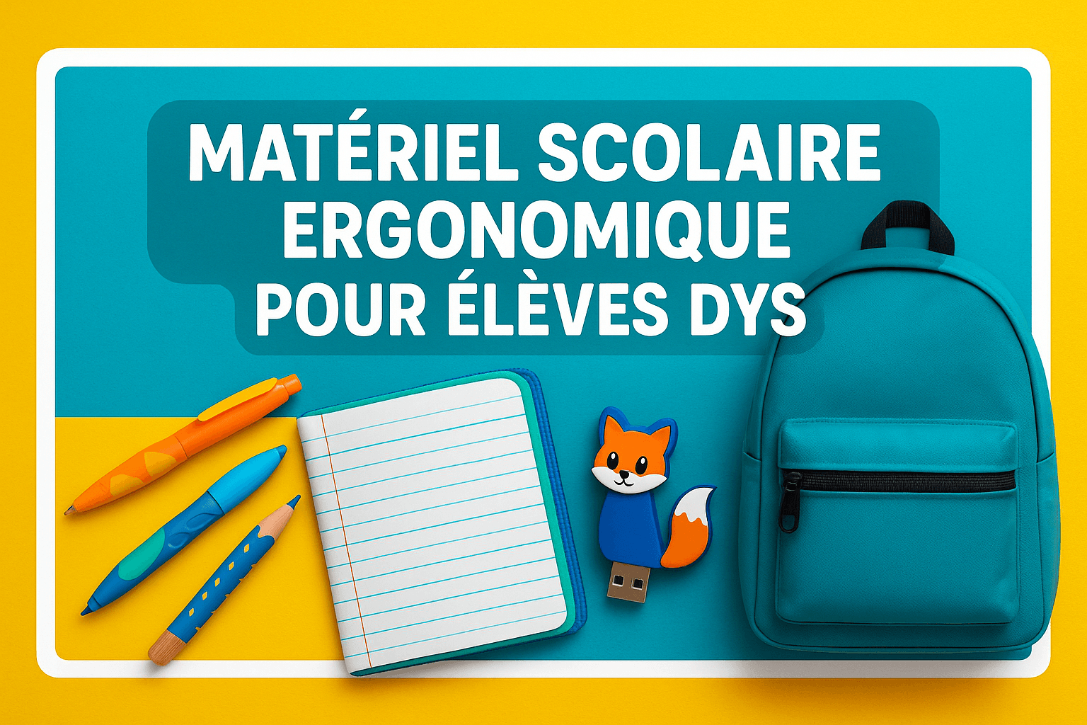 Fournitures scolaires de rentrée pour DYS → Dysclick.fr