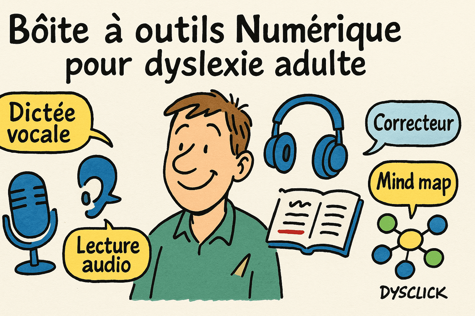 Boîte à outils Numérique pour dyslexie adulte